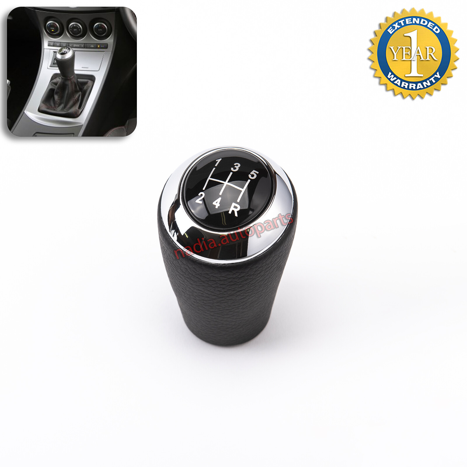 Schaltknauf Schaltknopf Schalthebel Für Mazda 3 5 6 CX-7 MX-5 5 Gänge ...