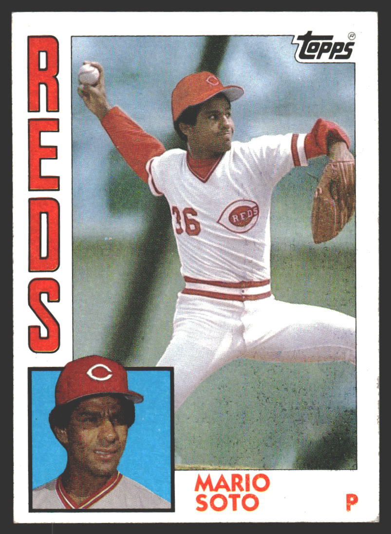 Mario Soto #160 1984 Topps Cincinnati Reds | eBay
