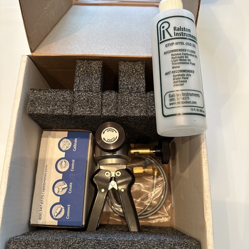 Ralston QTHP-1KPSIG-D 5000psi Hydraulic Hand Pump, 1/4" Male NPT ...