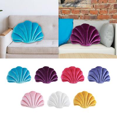 Seashell Pillow Sea Shell Chair Cushion Soft Throw Pillow Surface ...