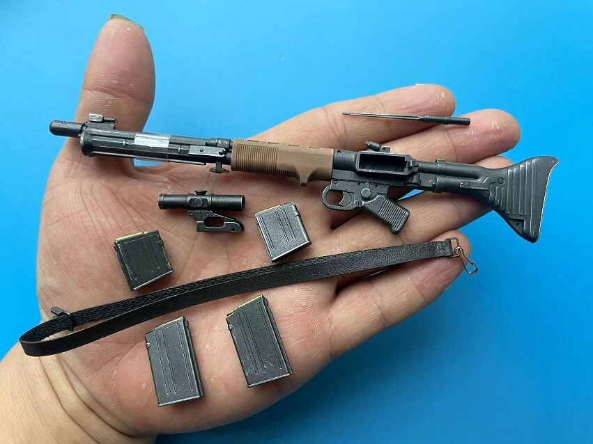 zytoys 1/6th Soldier WWII German FG42 Paratroopers Plastic Rifle Gun ...