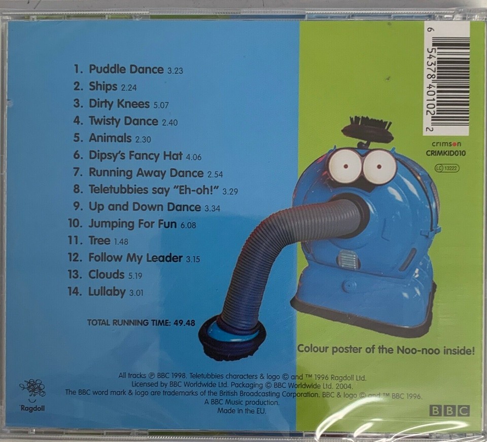 Teletubbies -The Album/Original Soundtrack (CD) New Sealed - Cbeebies ...