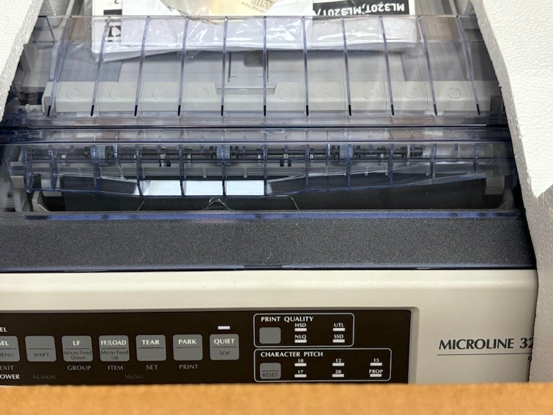 Oki MICROLINE 320 Turbo GE7000A 9 Pin Dot Matrix Printer (New) Open Box ...
