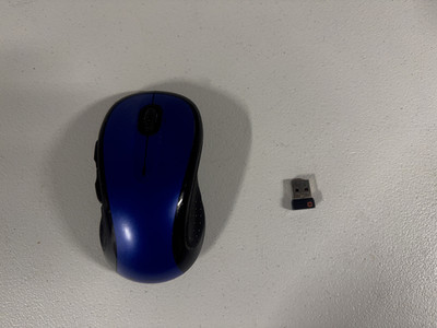 Logitech M510 Wireless Mouse (Electric Blue, W/ Wireless Receiver) | eBay