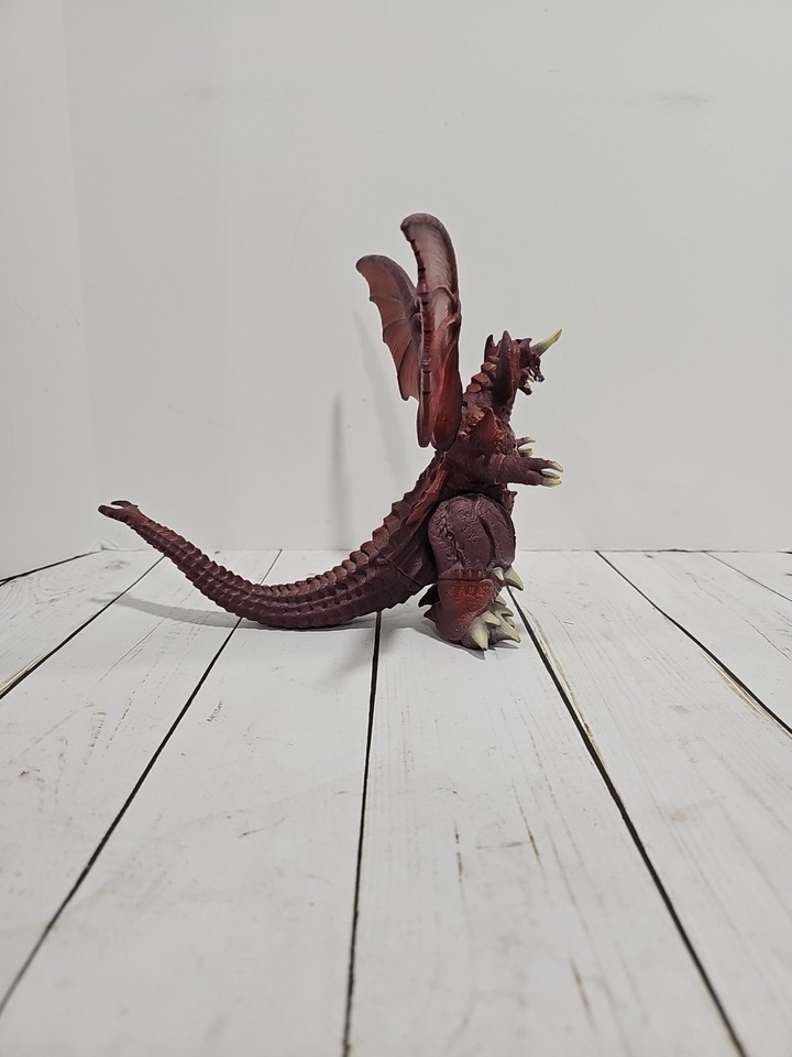 GODZILLA DESTROYAH 62527 BANDAI KAIJU 1998 JAPAN 6" Tall 10" Long VINYL ...