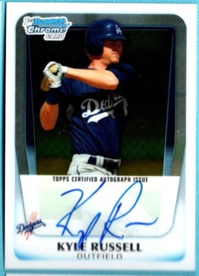 2011 Bowman Chrome Autograph Auto Kyle Russell Card # BCP-105 | eBay