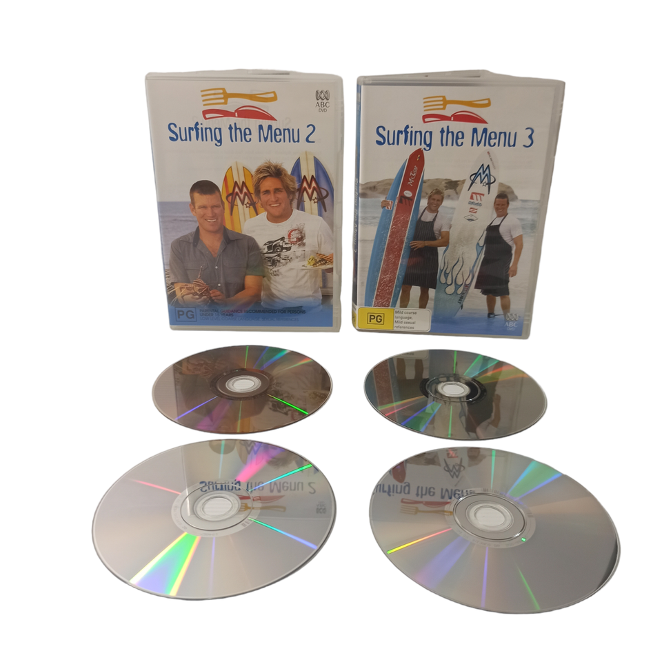 Surfing The Menu Season 1 - 3 (DVD) Curtis Stone Travel Food Cooking ...