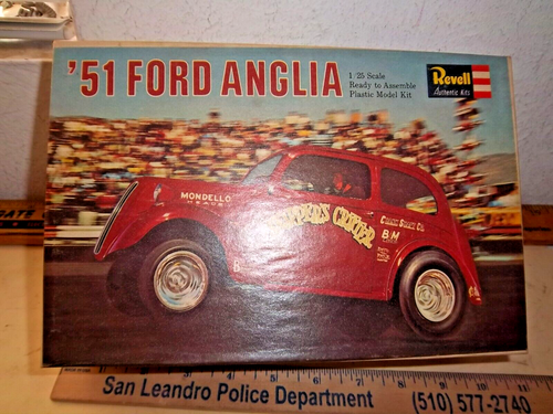 Original Revell 51 Ford Anglia 1/25 H-1269:200 Model Kit Missing Parts ...