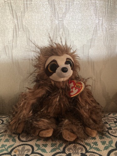 Ty Beanie Boos - SULLY The Sloth 6" Long Hair Glitter Eyes New MWMT's ...