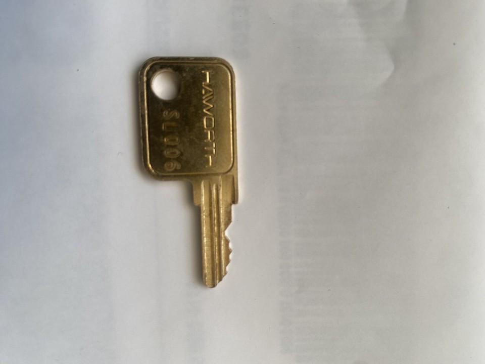 HAWORTH OFFICE FURNITURE KEYS SL 006, STEELCASE, DESK LOCKS . | eBay