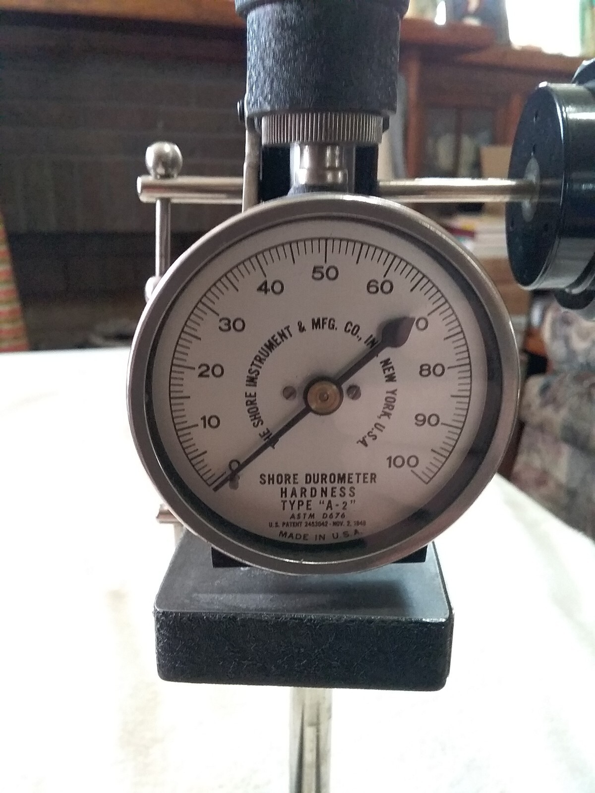 Shore Durometer Hardness Tester Type A-2 With Operating Stand DRCL | eBay