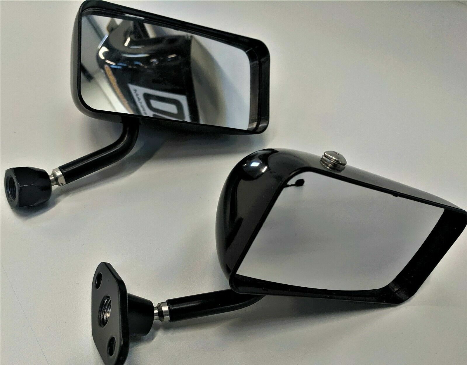 SPA Design Caterham Mirror black Convex LH - Fixes to windscreen or ...