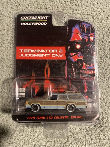 Greenlight Hollywood Terminator 2 Judgement Day 1/64 Diecast ‘79 Ford ...