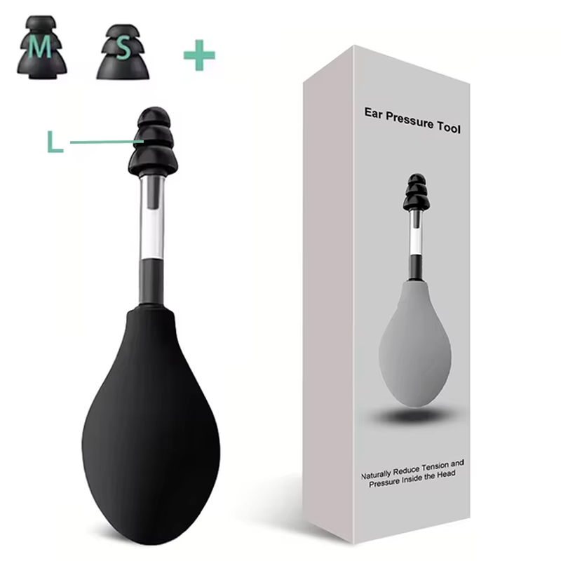 Ear Pressure Tool Portable Ear Pressure Relief Suction Device Wih 3 ...