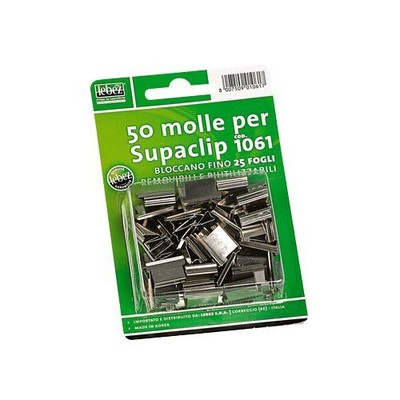 Ricariche in Acciaio per Dispenser Sparamolle Supaclip Lebez - 1061 ...