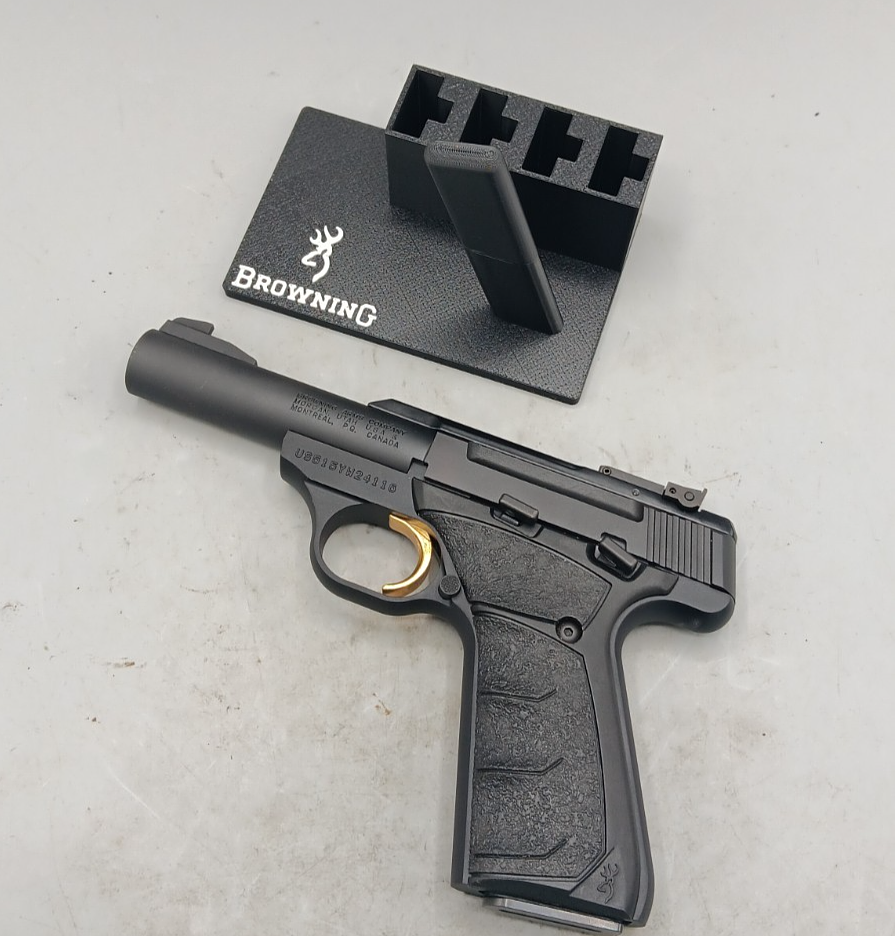 Browning Buck Mark .22LR Pistol Display Stand - HOLDS 4 MAGAZINES! | eBay