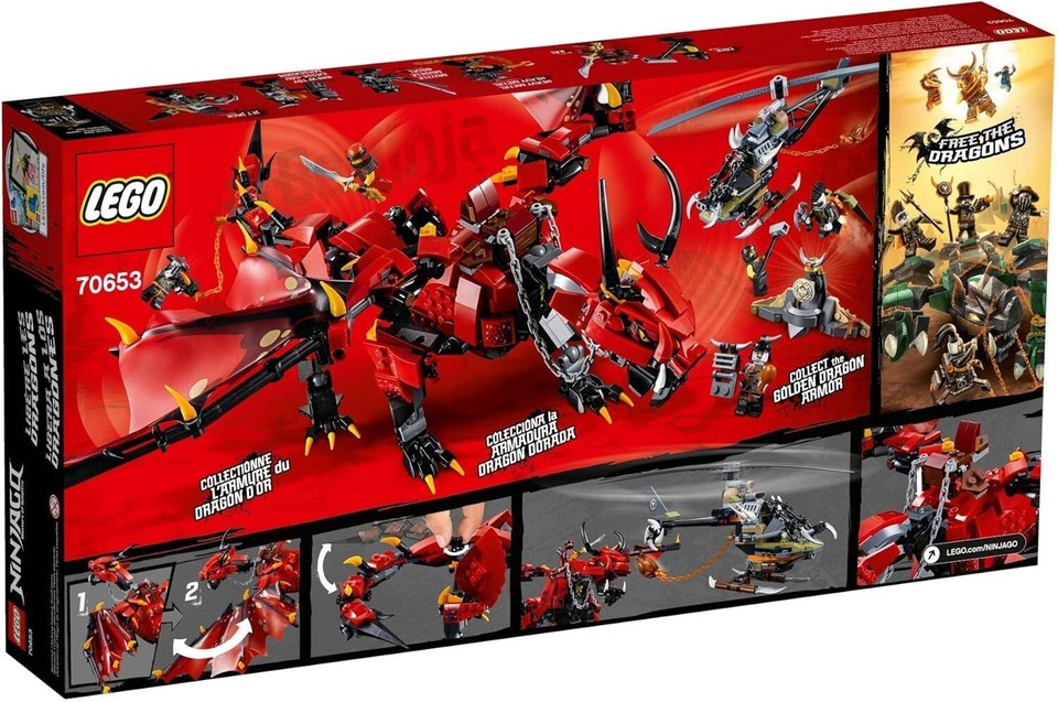 LEGO 70653 NINJAGO: Firstbourne 9-14 Block toy New 673419282215| eBay