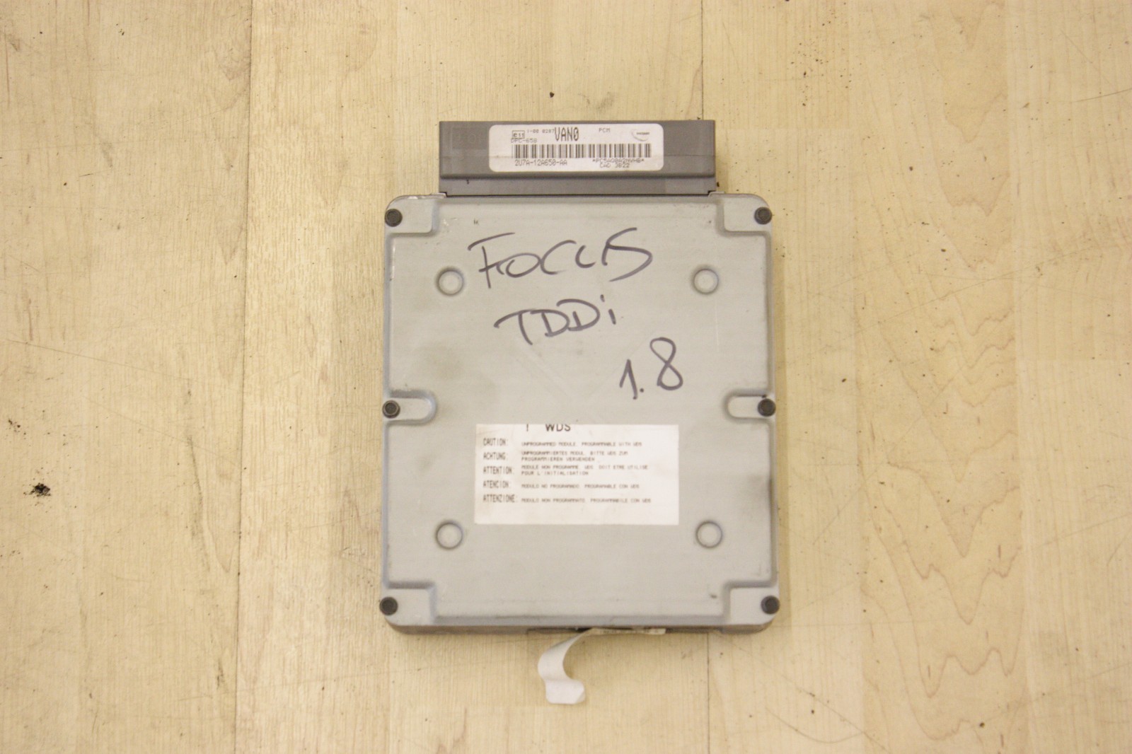 Ford Focus TDDi Mk1 1.8 Petrol ECU Computer Brain PCM 2u7a-12a650-aa ...