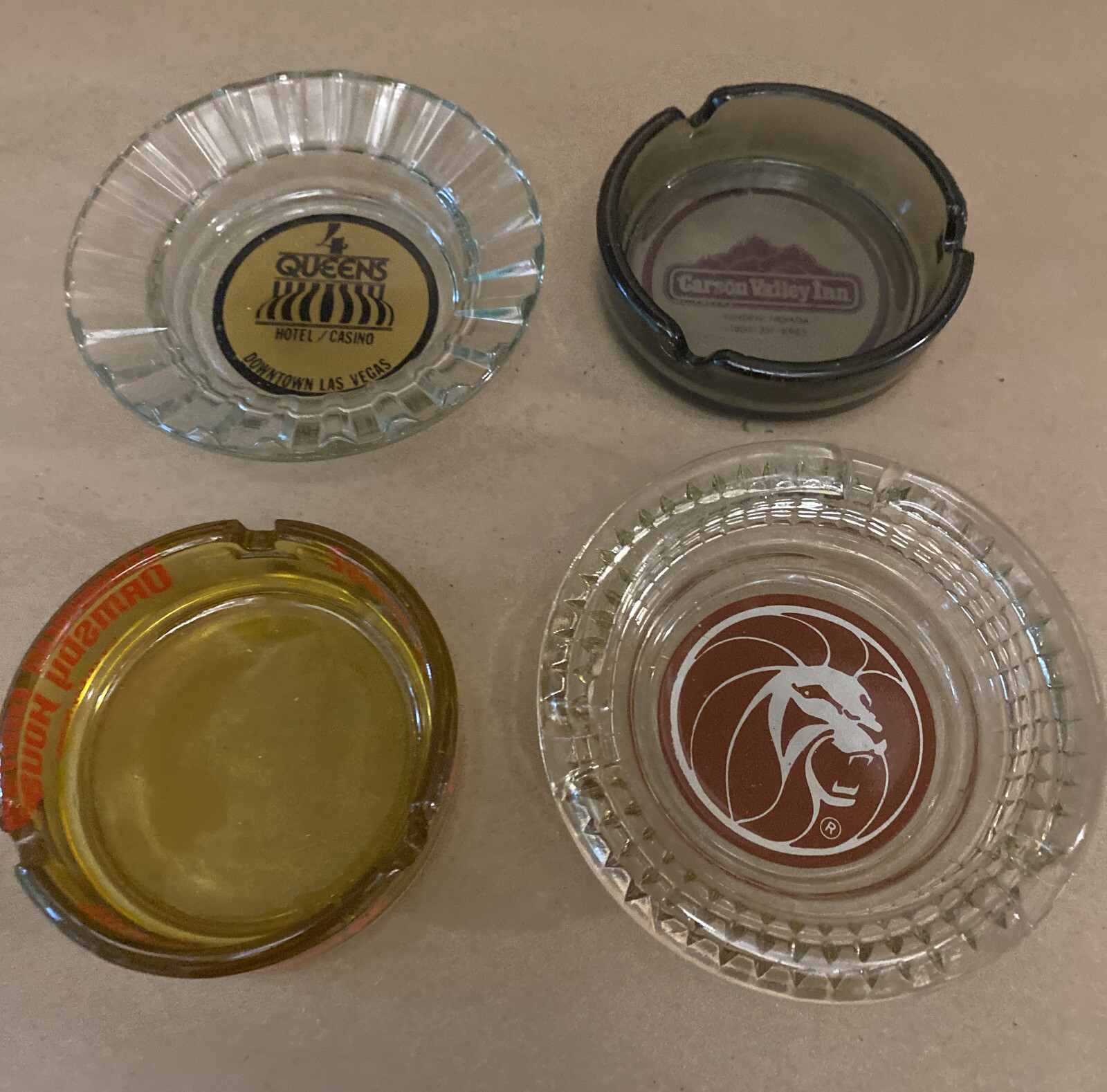 Lot Of 4 Vintage Las Vegas Casino Ashtrays | eBay