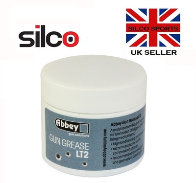 ABBEY GUN GREASE LT2 AIR RIFLE SPRING MAINTENCE SMOOTH ACTION - 50ML ...