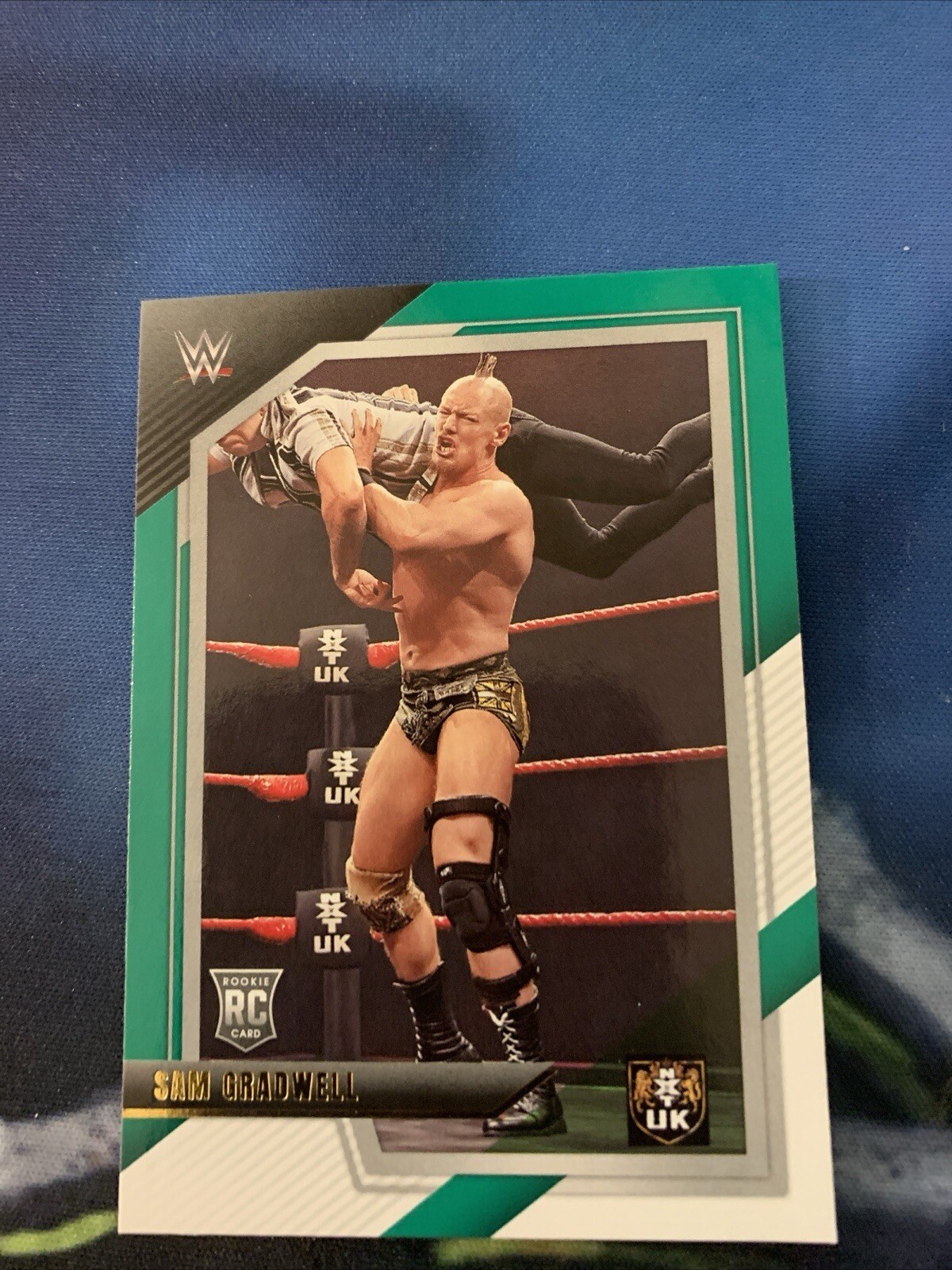 2022 Panini WWE NXT - Green #39 Sam Gradwell (RC) | eBay