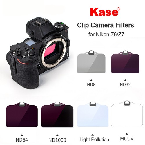 Kase Built-in MCUV/Neutral Density ND1000/Night Filter for Nikon Z7/Z6 ...
