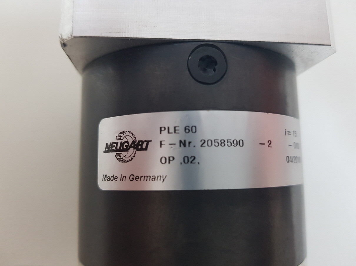 NEUGART PLE 60 i = 15 Reductor Gear Box | eBay