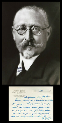 Camille Guerin (1872-1961) - French bacteriologist - BCG - RARE signed ...