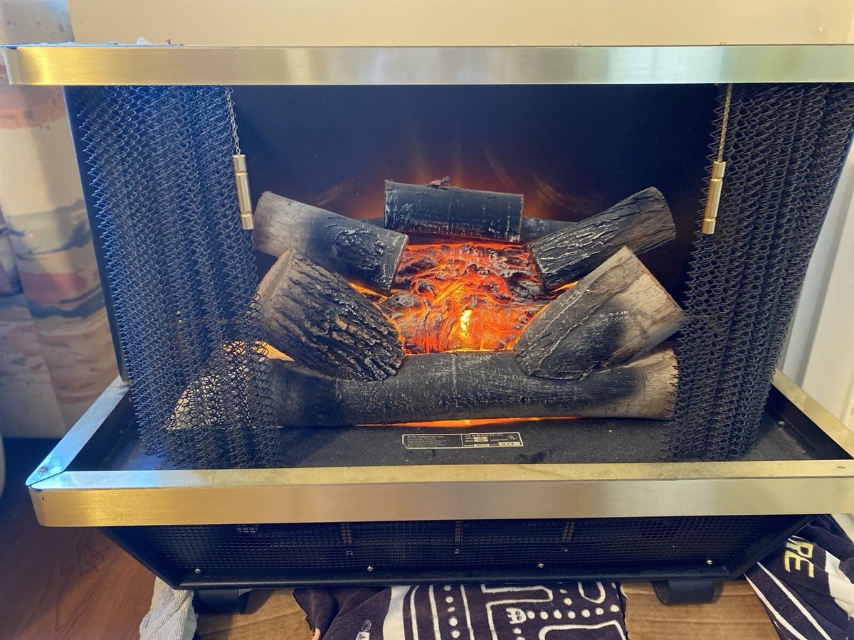 Vintage Electric Fireplace Elgin & Hall Camino 53" Pryzm Chimney