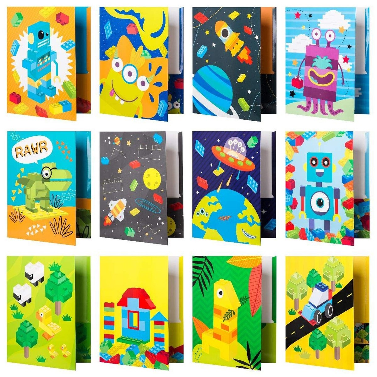 Dividers With Pockets 12 School Folders - Cute Pocket Folders With 12 ...