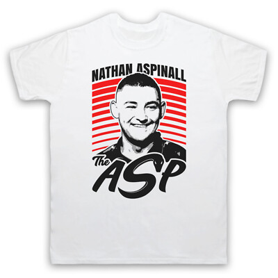 NATHAN ASPINALL THE ASP DARTS TRIBUTE ENGLISH PLAYER MENS & WOMENS T ...