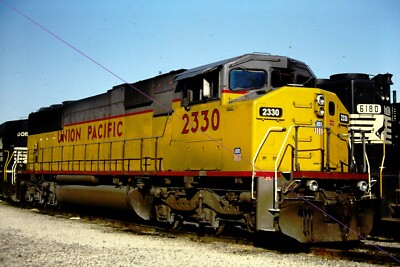 UP Railroad 2330 Union Pacific ORIGINAL KK PHOTO SLIDE | eBay