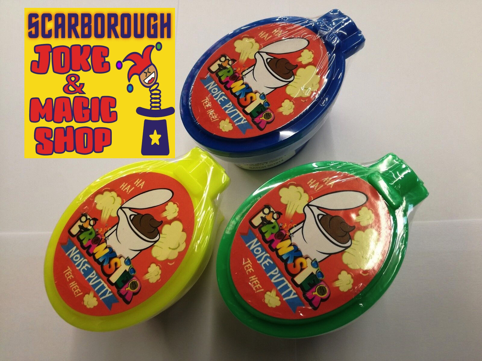 Fart Noise Putty ~ Classic Large Toilet Pot ~ Retro Novelty Slime ...