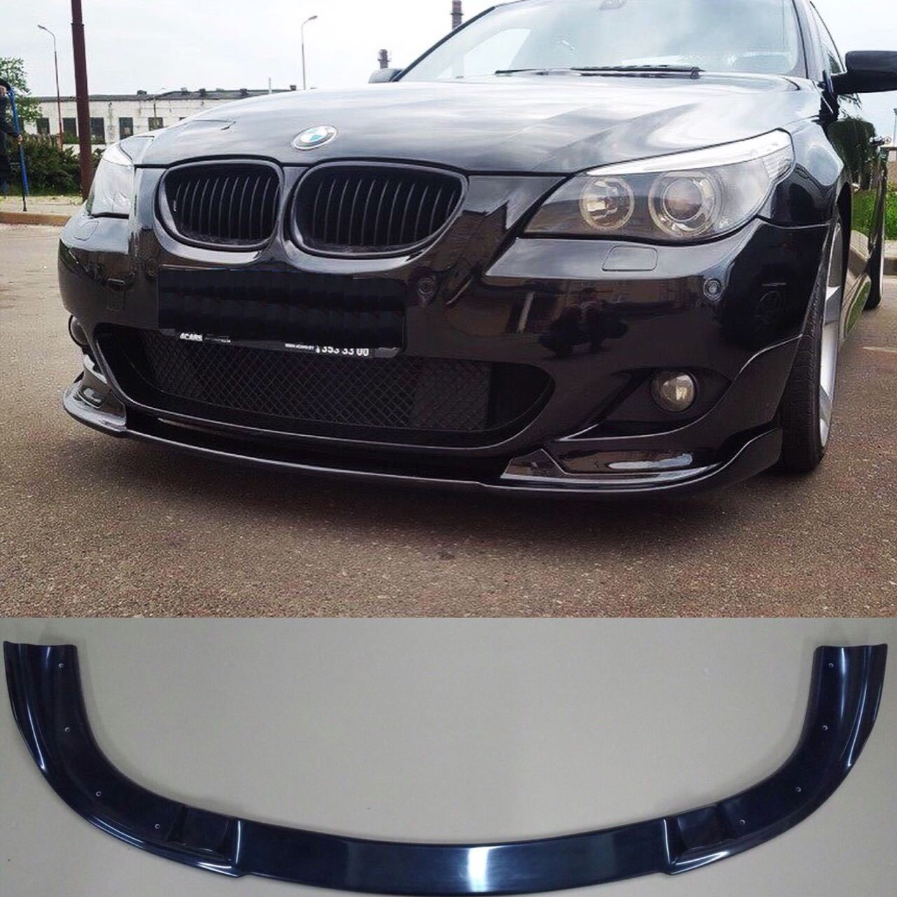 BMW E60 splitter Front M bumper Splitter Lip spoiler HAM style | eBay
