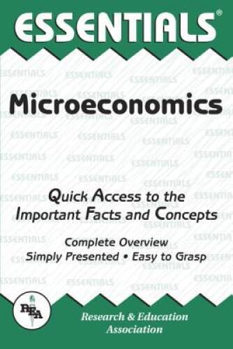 Microeconomics Essentials (Essentials Study Guides) - Paperback - GOOD ...