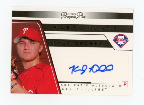 2006 TriStar Prospects Plus Farm Hands Auto - #FH17 Kyle Drabek (B) | eBay