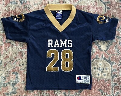 Marshall Faulk Vintage Infant Baby Child Champion Jersey 2T LA Rams St ...