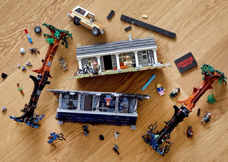 NEW Stranger Things The Upside Down 75810 Complete Building 2287 Pieces ...