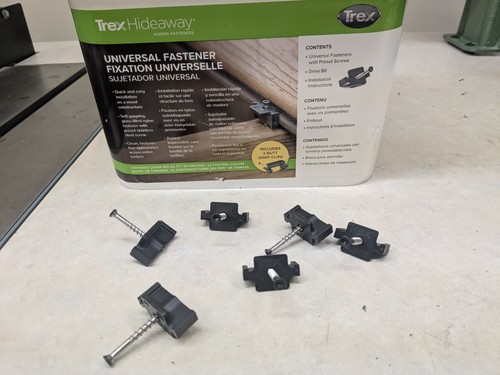 Trex Hideaway Universal Hidden Fasteners (250 Hidden Fasteners approx ...