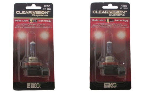 Eiko H1155 H11 Clear Vision Supreme Halogen Bulb Pack Of 2 | eBay