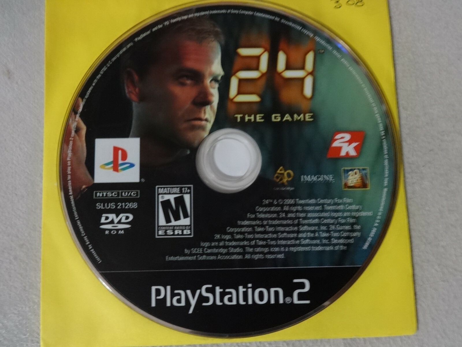 24 The Game Sony Playstation 2 PS2 Game Disc Only Free Ship | eBay