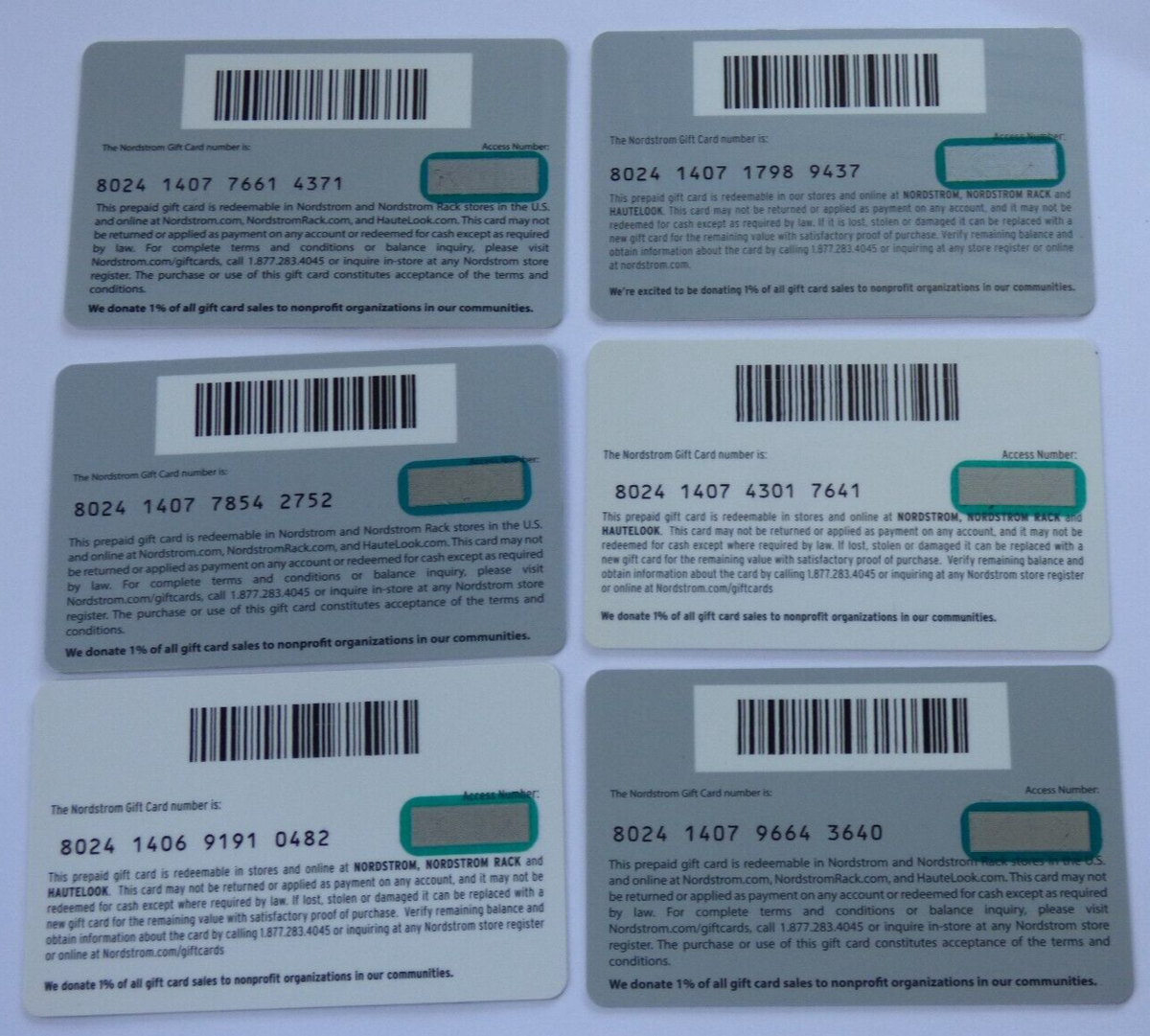 Nordstrom Gift Card