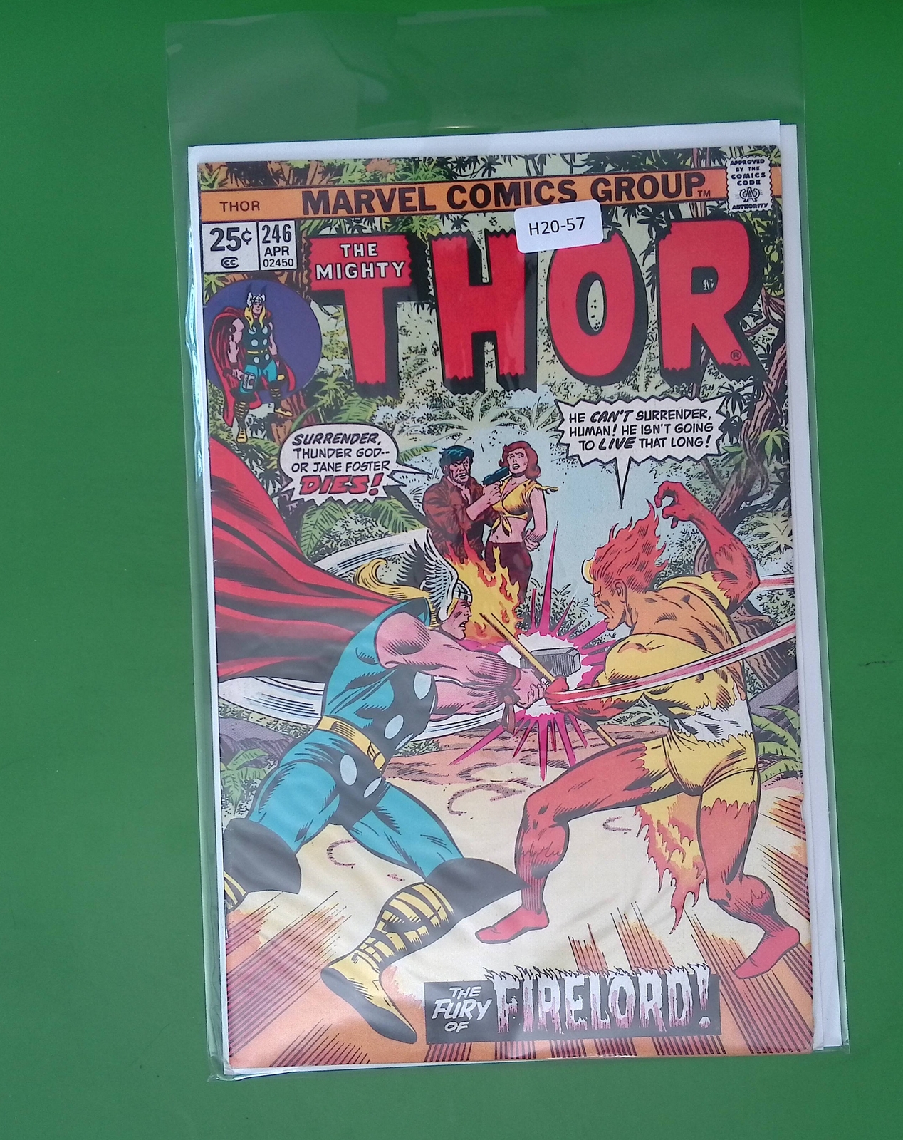 THOR #246 VOL. 1 8.0 1ST APP MARVEL COMIC BOOK H20-57 | eBay