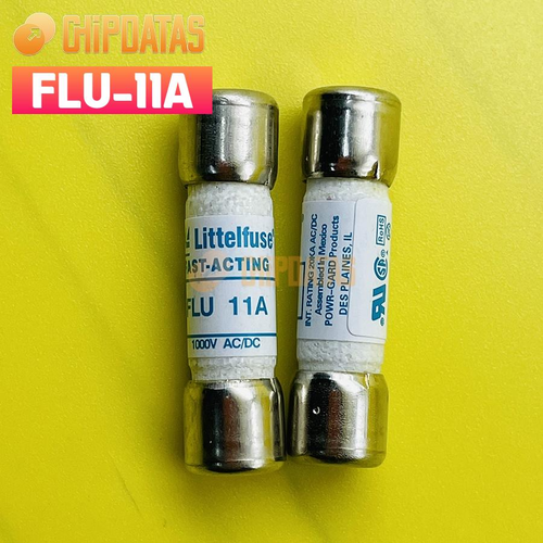 5PCS New Littelfuse FLU 11A ( 11 Amp ) 1000V AC/DC FAST-ACTING Fuse ...