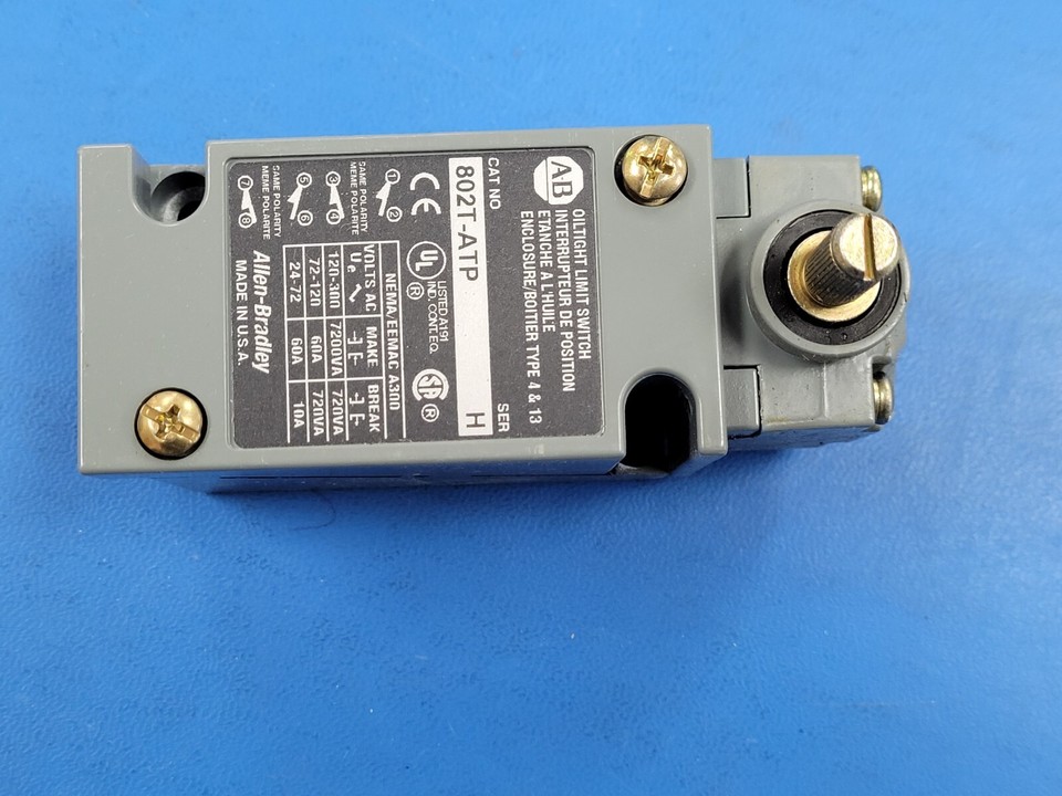802T-ATP ALLEN BRADLEY Oil Tight Limit Switch | eBay