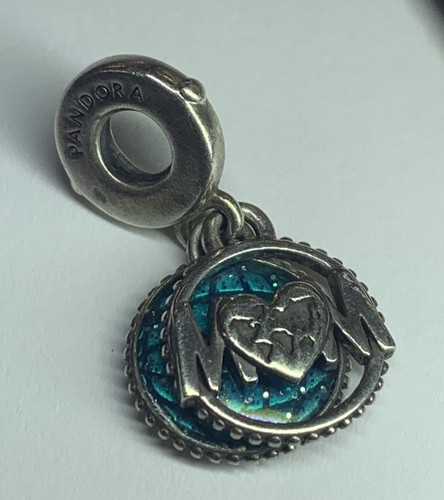 AUTHENTIC MOMENTS GLITTER GLOBE MOM DANGLE CHARM #799368C01 | eBay