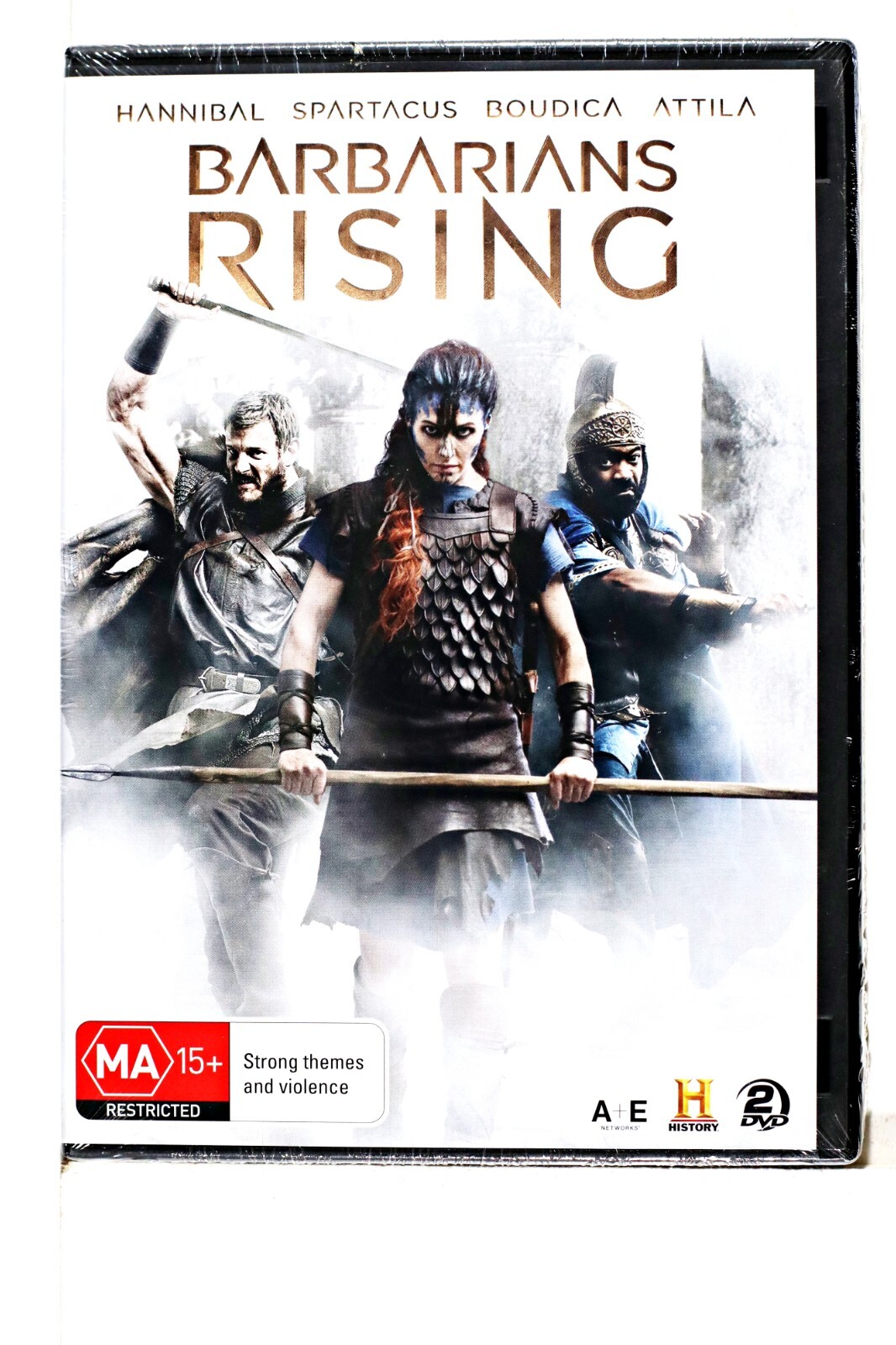 Barbarians Rising - Hannibal Spartacus Attila (2 Disc Set) Reg 4 DVD ...