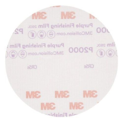 3M 30666 260L Series Finishing Film Abrasive Discs, 6 Inch, P2000 Grit ...