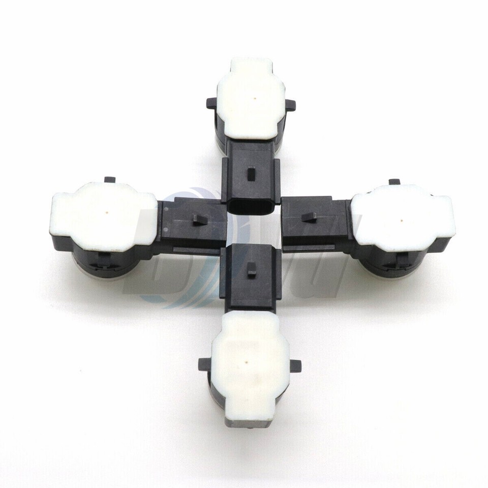 Set (4) NEW Fits For GM 52050134 Silver Parking Sensor Bumper Aid ...