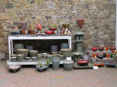 Photo 12x8 Pots at Devon Guild of Craftsmen centre Bovey Tracey These ...